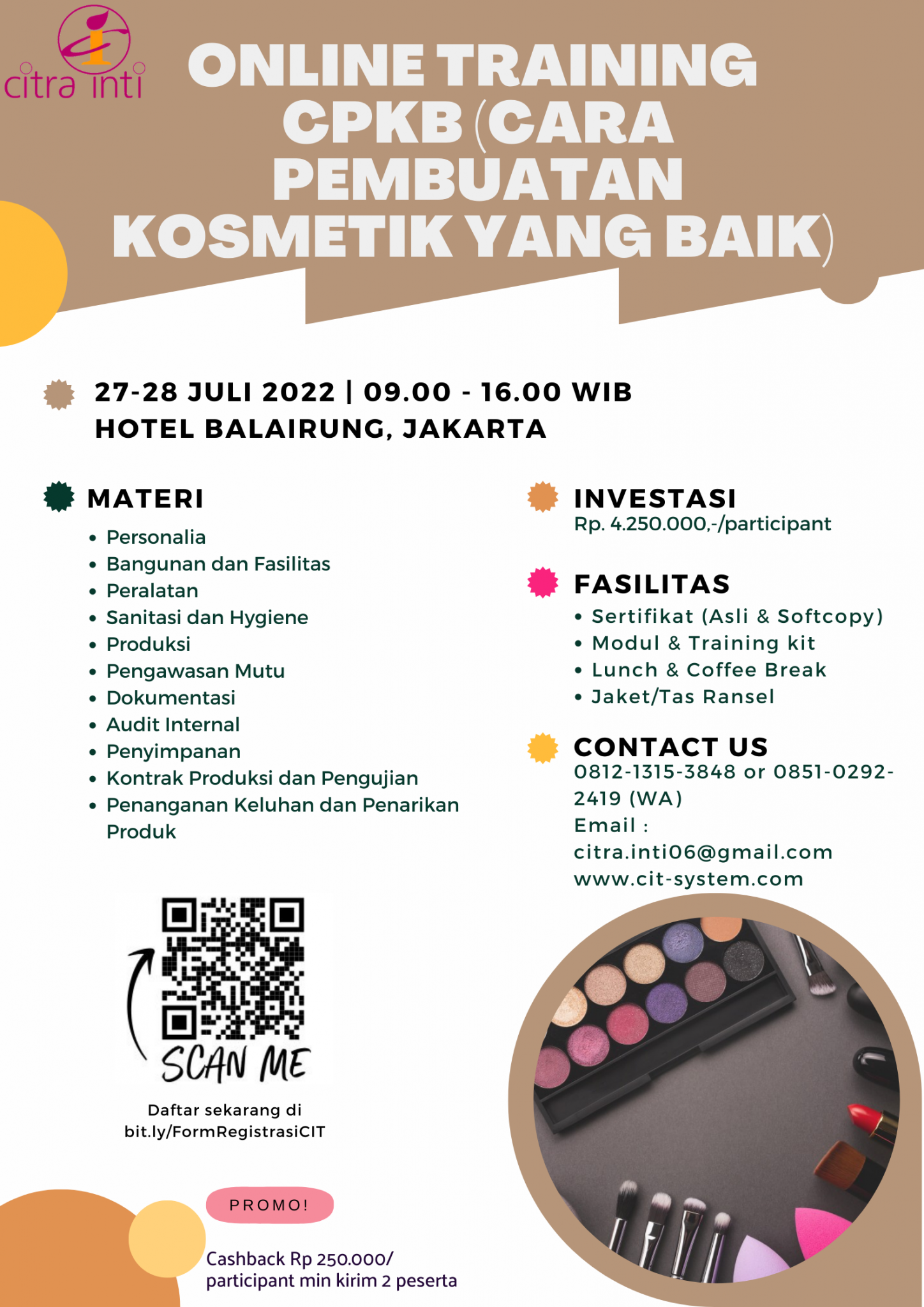 Citra Inti Training System | Pusat Training Bersertifikat