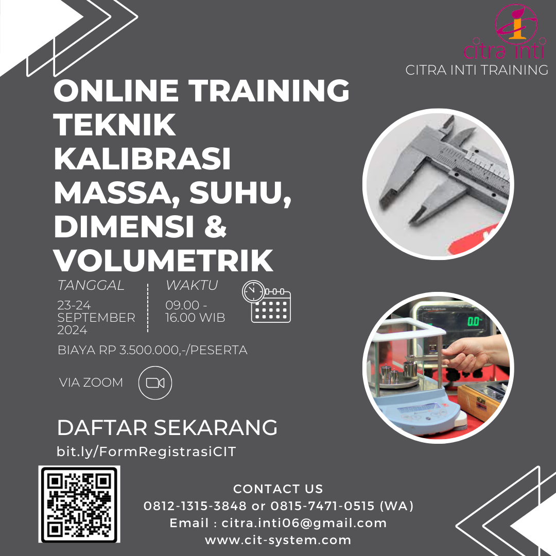 Citra Inti Training System | Pusat Training Bersertifikat