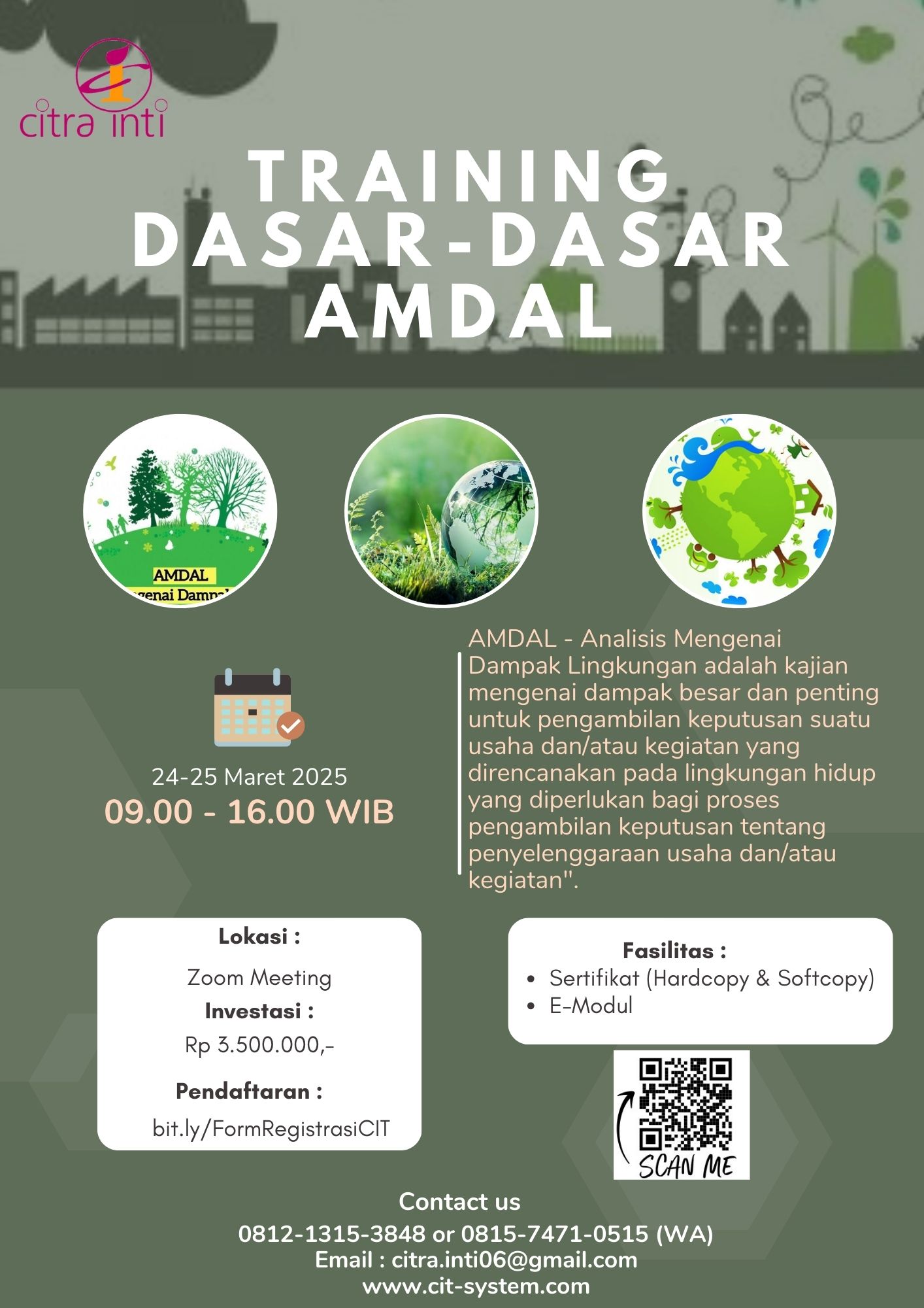 Dasar-Dasar AMDAL | Citra Inti Training
